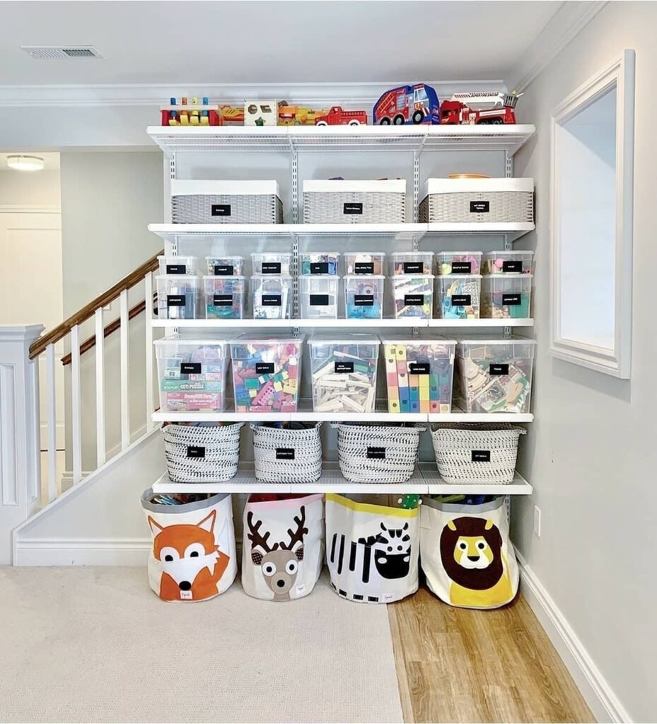 40 Toy Storage Ideas to Keep Play Areas Neat and Tidy - Homee Bee