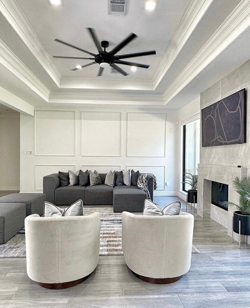 32 Decorating Ideas for High Ceilings to Enhance Your Space - Homee Bee