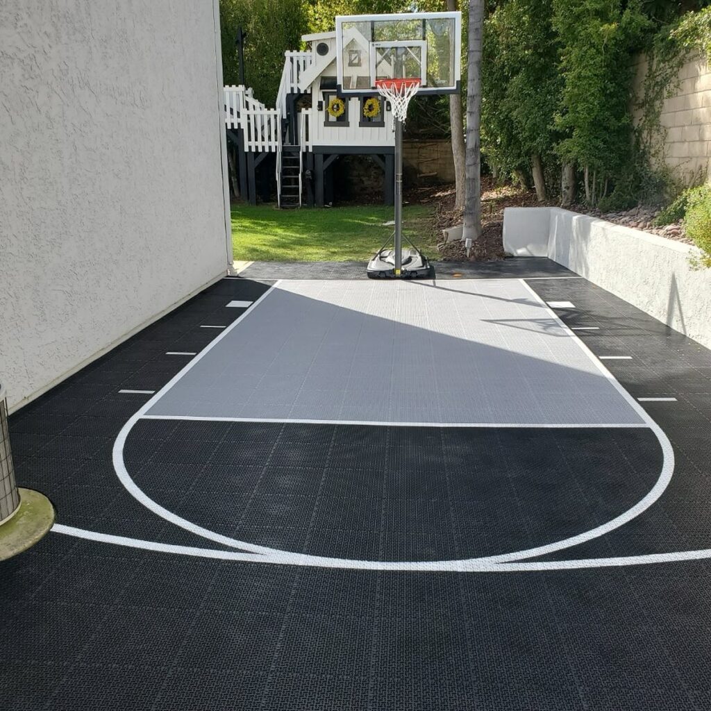 32 Slam-Dunk Backyard Basketball Court Ideas for Active Living - Homee Bee