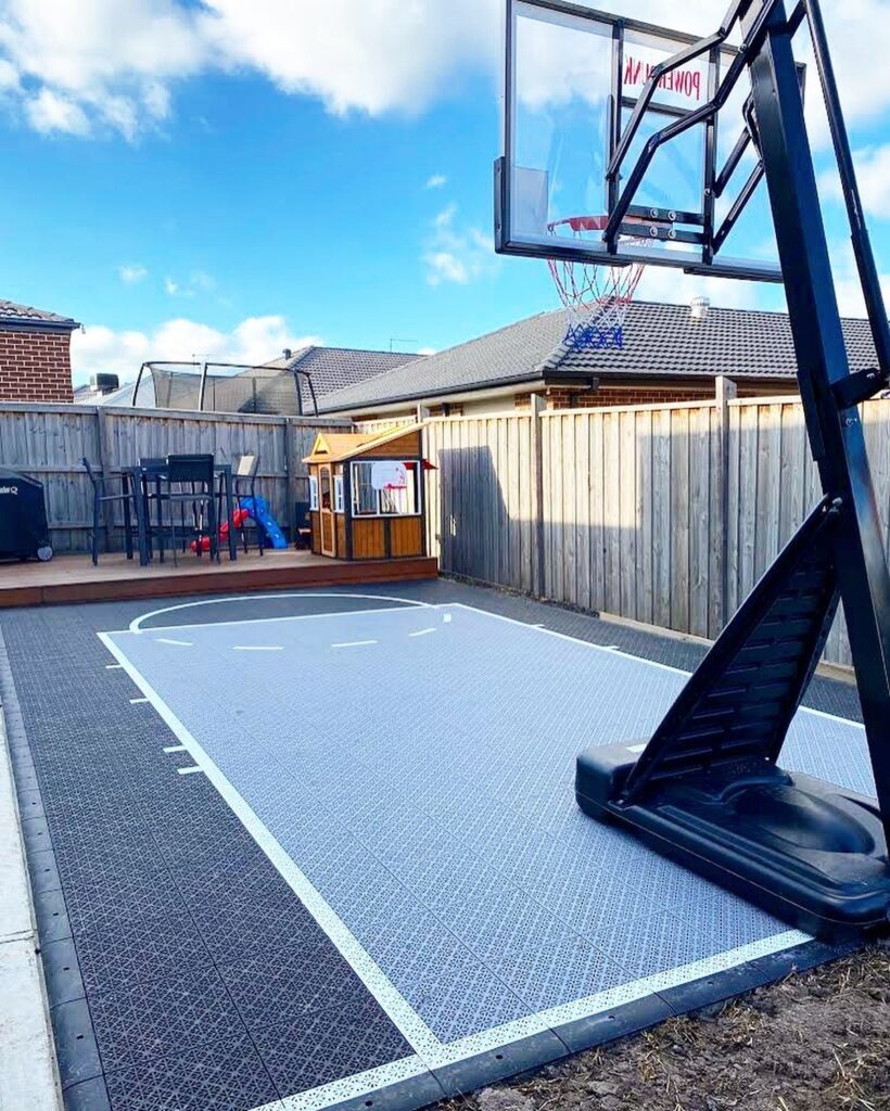 32 Slam-Dunk Backyard Basketball Court Ideas for Active Living - Homee Bee