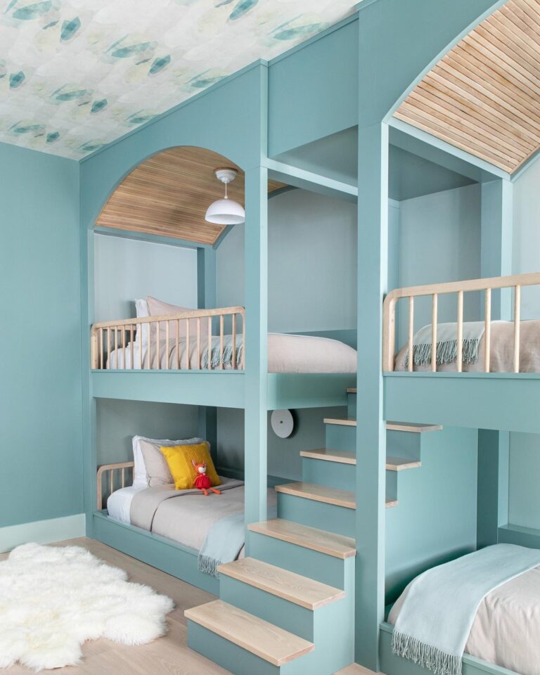 35 Smart Bunk Bed Ideas to Maximize Space and Comfort - Homee Bee