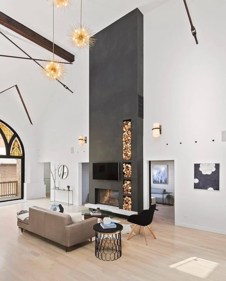 32 Decorating Ideas for High Ceilings to Enhance Your Space - Homee Bee